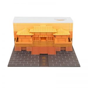 Temple Omoshiroi Block Shape 3D - Omoshiroi Block Shop