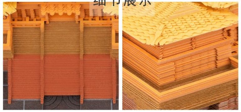 Temple Omoshiroi Block Shape 3D - Omoshiroi Block Shop