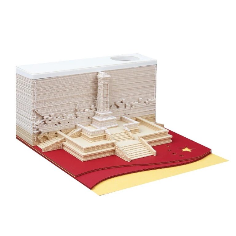 Monument Omoshiroi Block 3D Memo Pads - Omoshiroi Block Shop